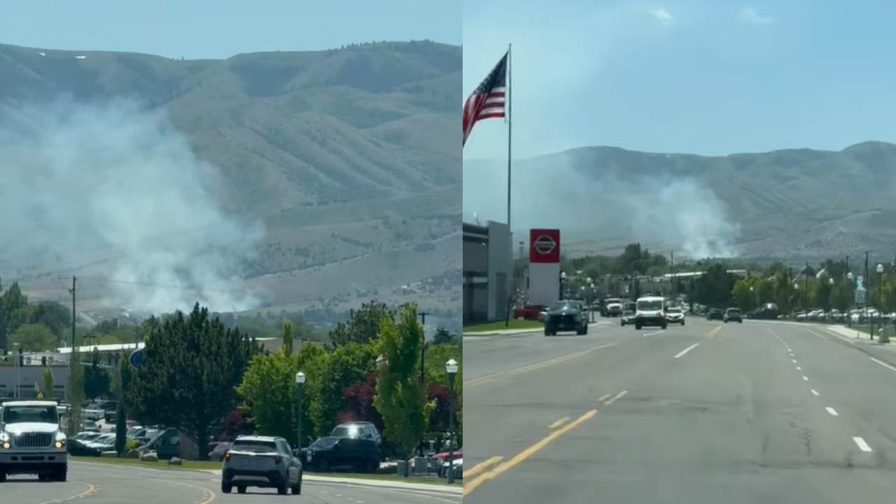 Pocatello Fire: Wildfire Breaks Out Off West Clark Rd Near City Creek ...