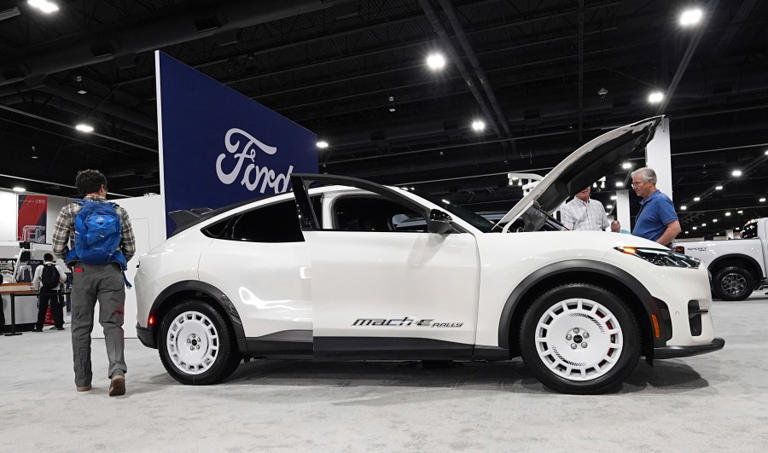 Ford issues Mustang Mach-E recall because it could lock customers out
