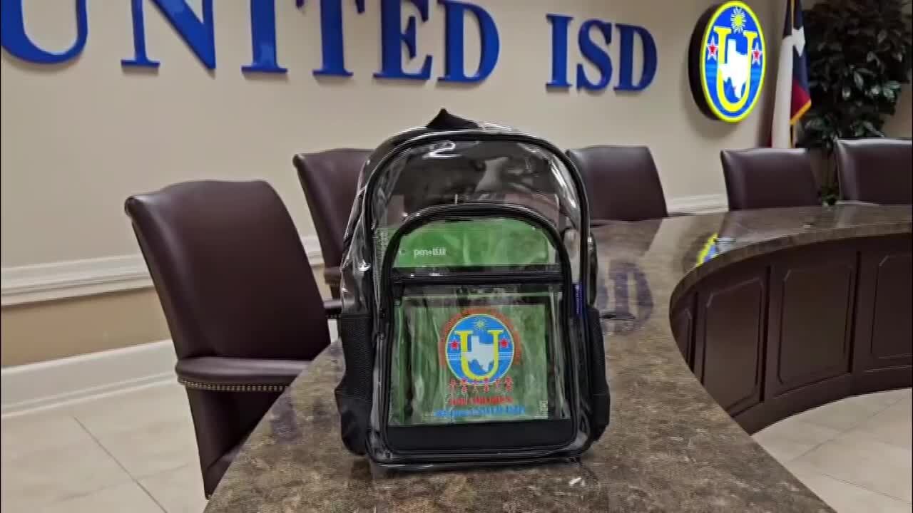 United ISD shifts clear backpack responsibility to parents