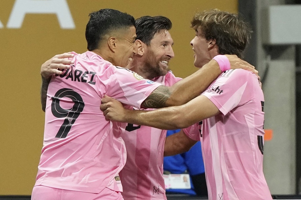 Messi scores first goal at expanded Club World Cup, leading Inter Miami ...