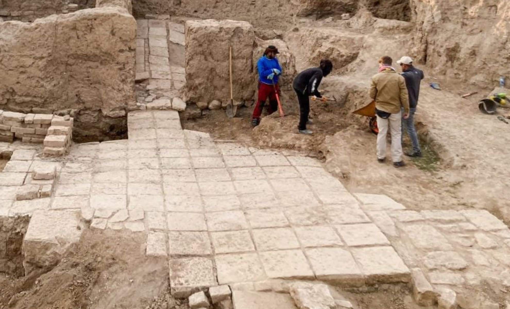 Massive 12-Ton Monument Depicting Assyrian Gods Unearthed in Iraq’s Palace