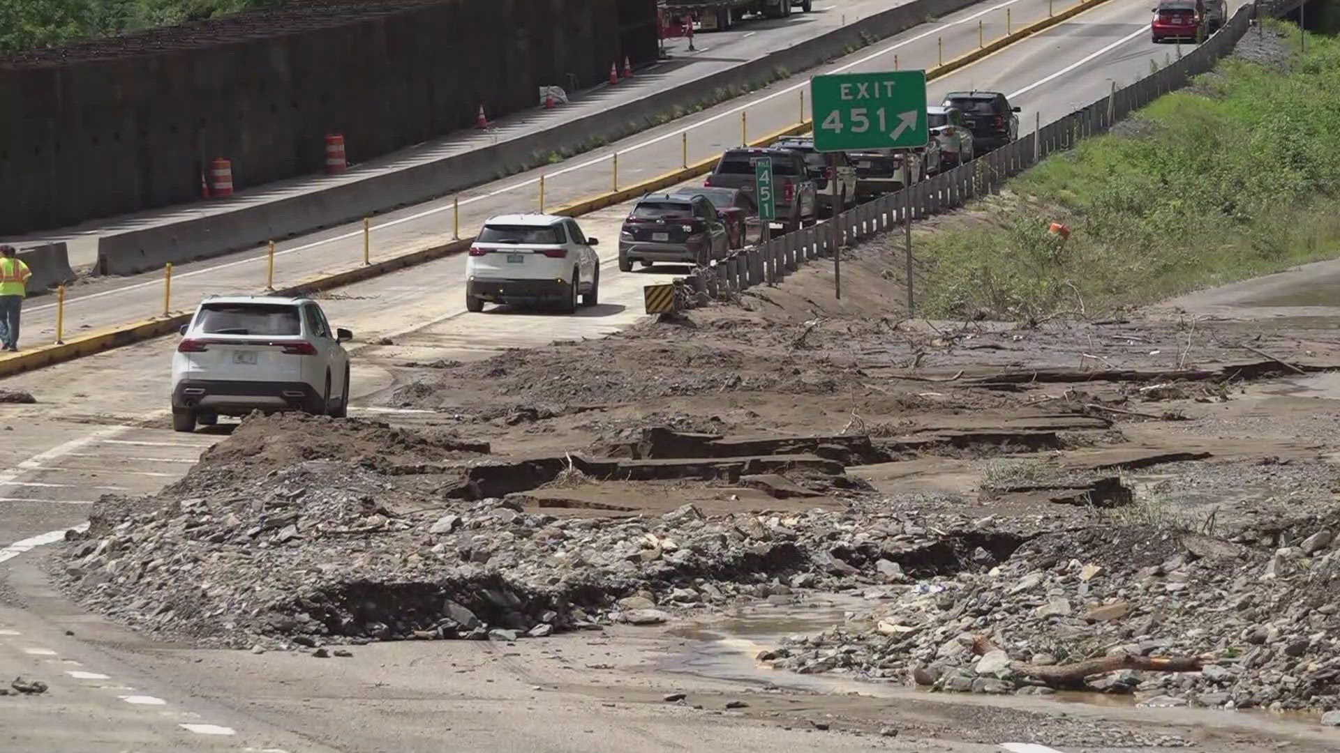 I-40 to remain shut down between TN and NC for at least 2 weeks after ...
