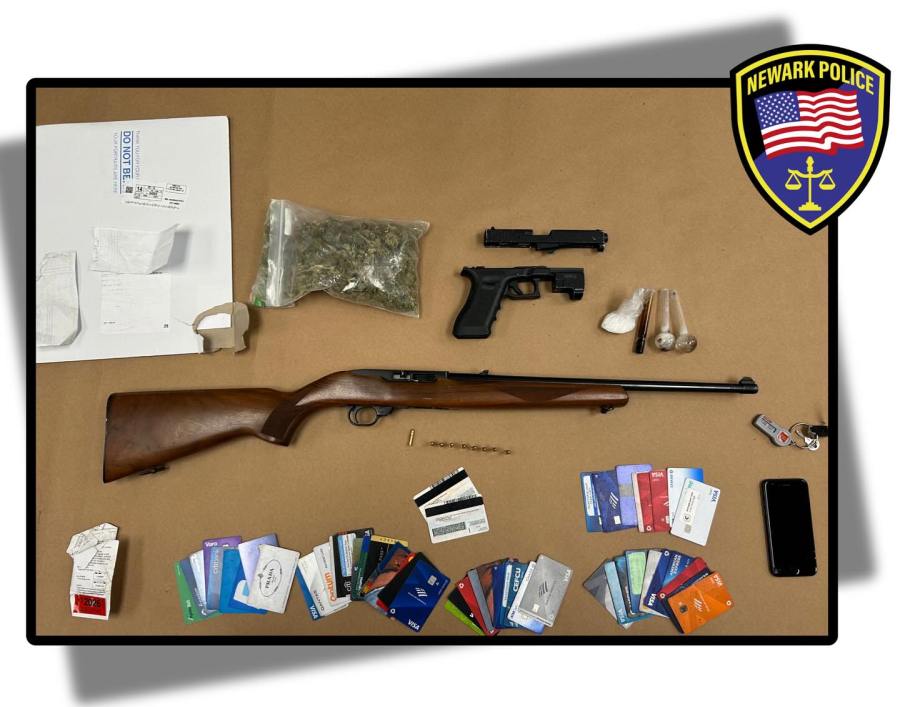 Felon arrested for possession of loaded gun, drugs, stolen IDs, bank ...