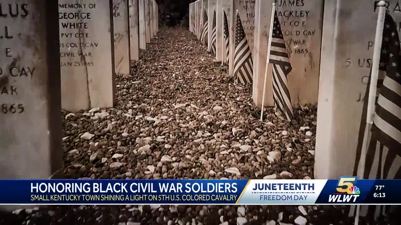 Honoring Black Civil War soldiers: Kentucky town shining light on 5th ...