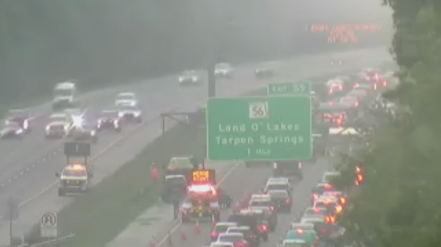 I-275 reopened after multi-vehicle crash