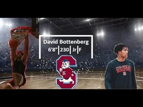 david bottenberg: south carolina state bulldogs forward highlights
