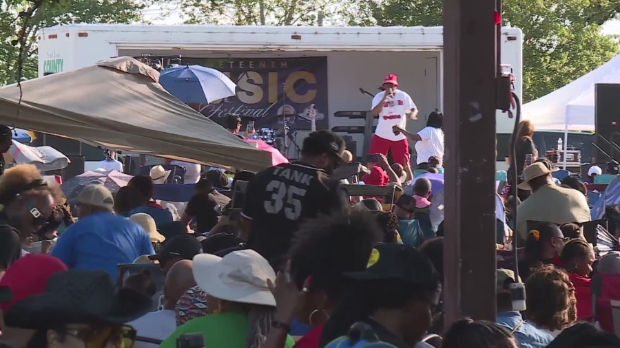 Community gathers for Juneteenth music festival in North County