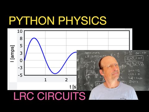 Python Physics; Modeling an LR and LRC Circuit