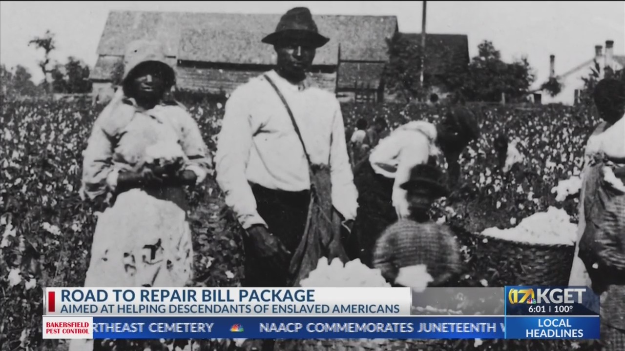 Road To Repair Bill Aimed At Helping Descendants Of Enslaved People