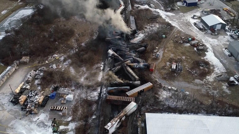 NIH to sponsor E. Palestine study on health effects of train derailment