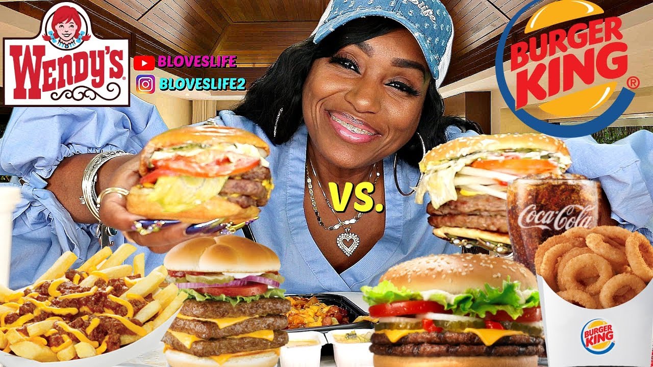 Burger face-off: BK triple vs Wendy’s triple delight