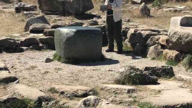 Evidence Of Ancient Machining Technology Present At Hattusa In Turkey