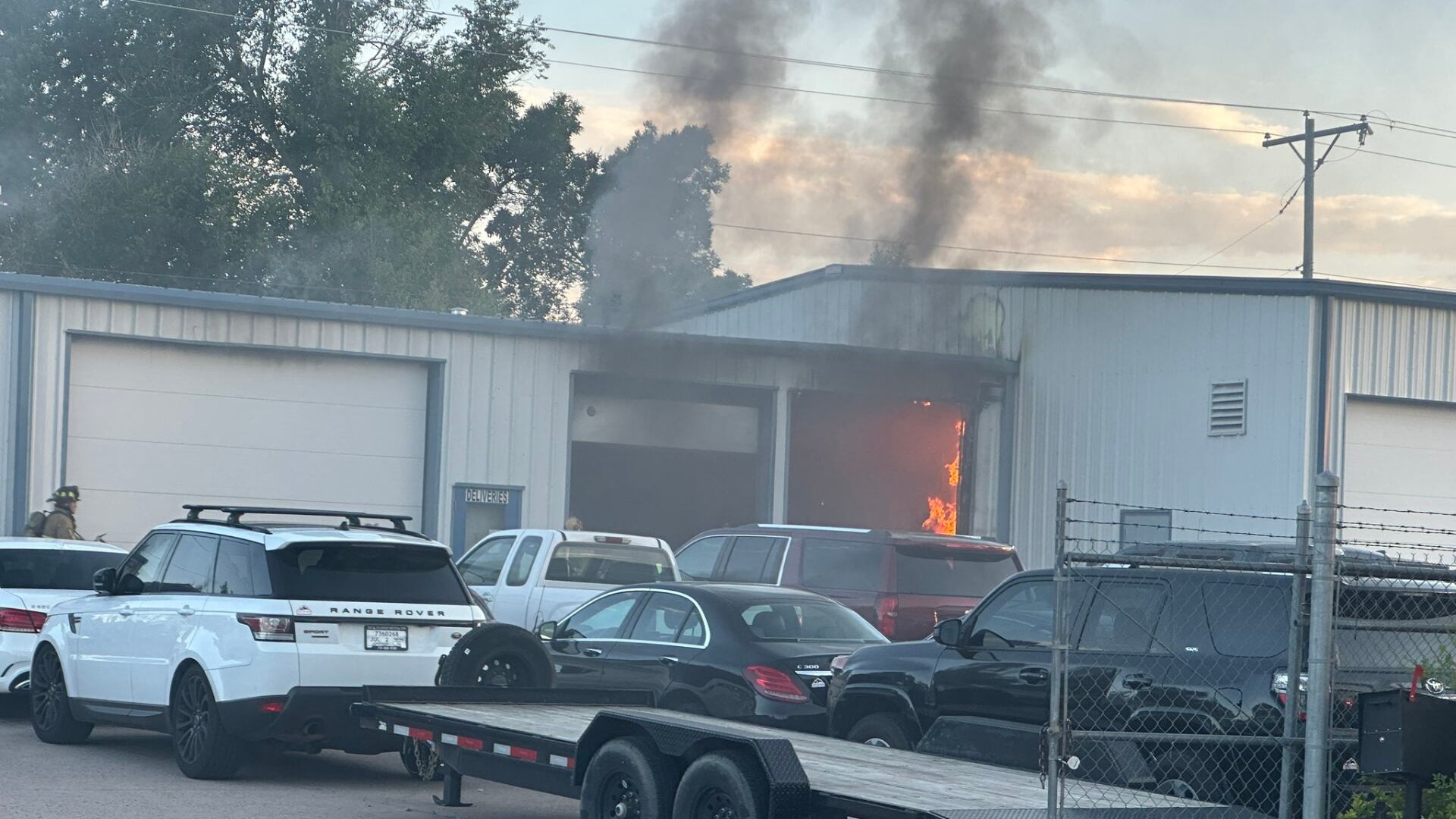 Crews knock down auto shop fire east of downtown Colorado Springs