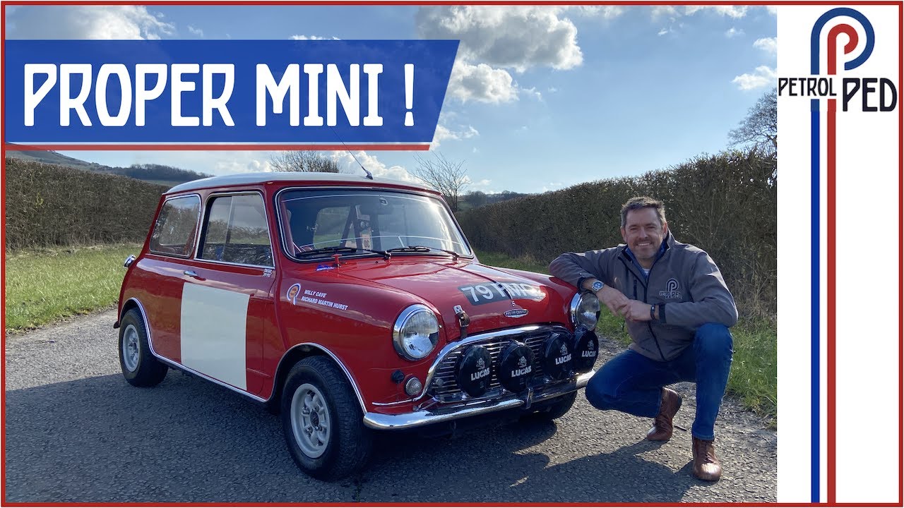 Rijden in de Paddy Hopkirk Mini Cooper S Rally Legende 🚗🇬🇧