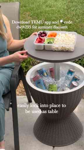 Staying Cool This Summer With This Table Cooler From Temu