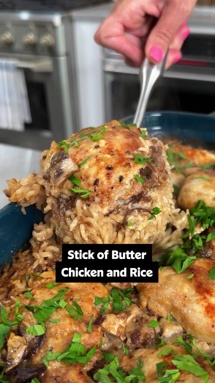 How to Make Chef Nicole's Stick of Butter Chicken and Rice