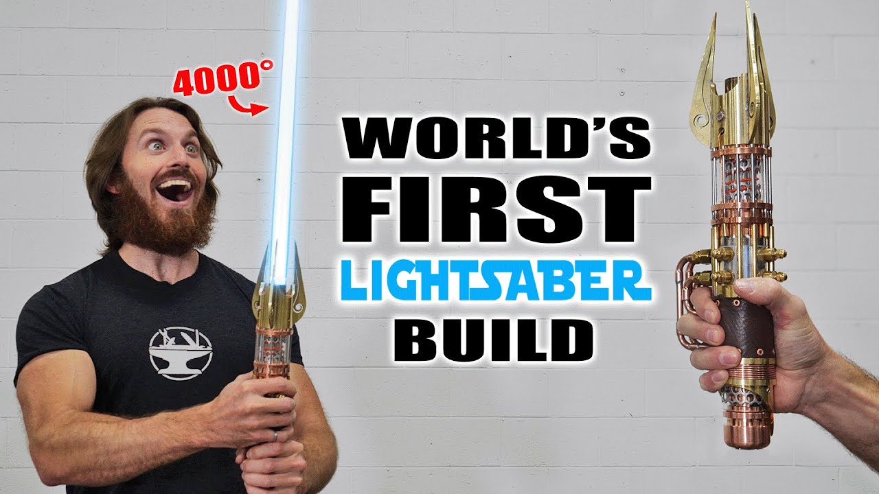 4000 Degree Plasma Proto Lightsaber Retractable Blade Build