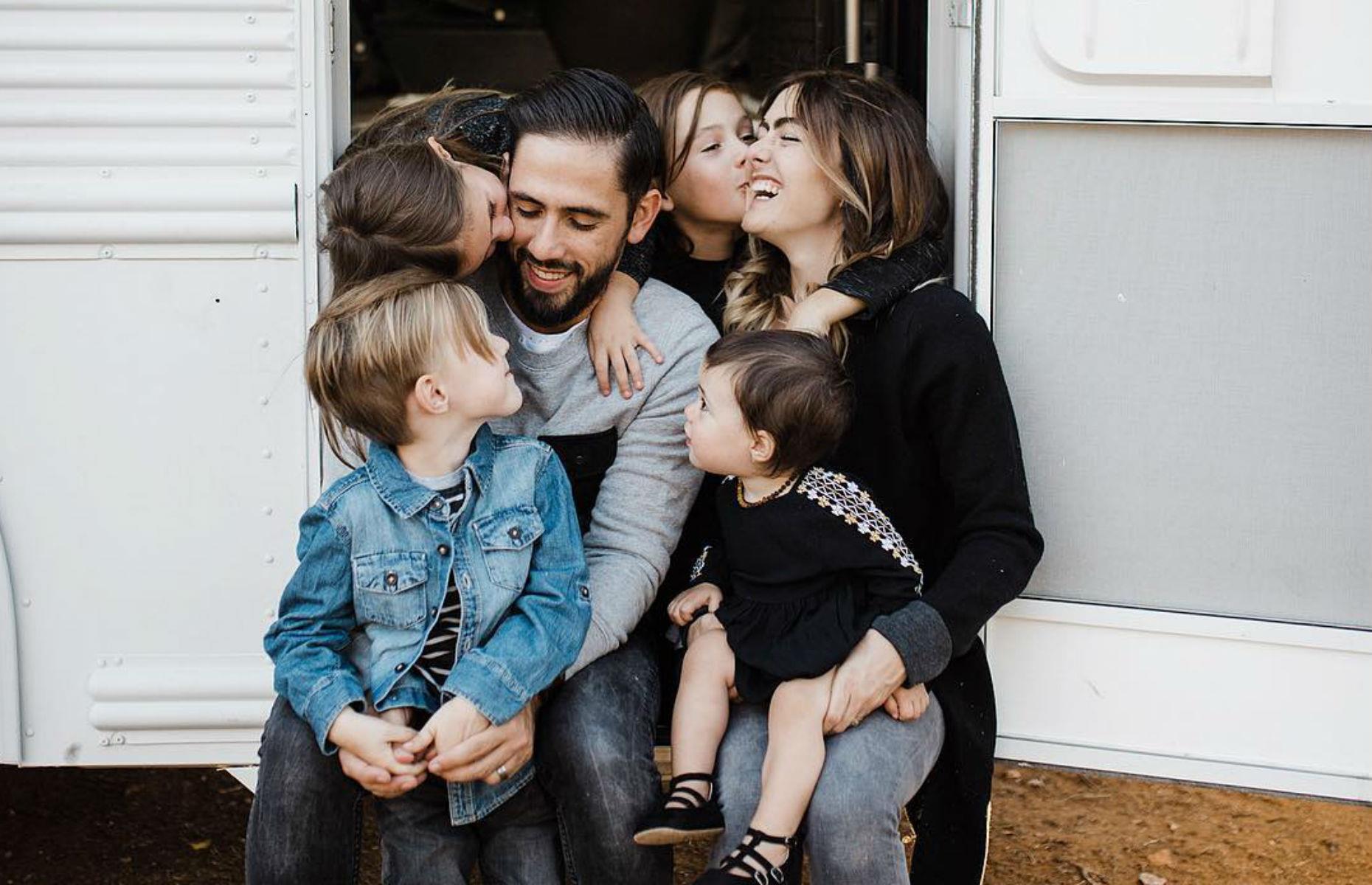 'We turned a battered bus into a dream home on wheels'