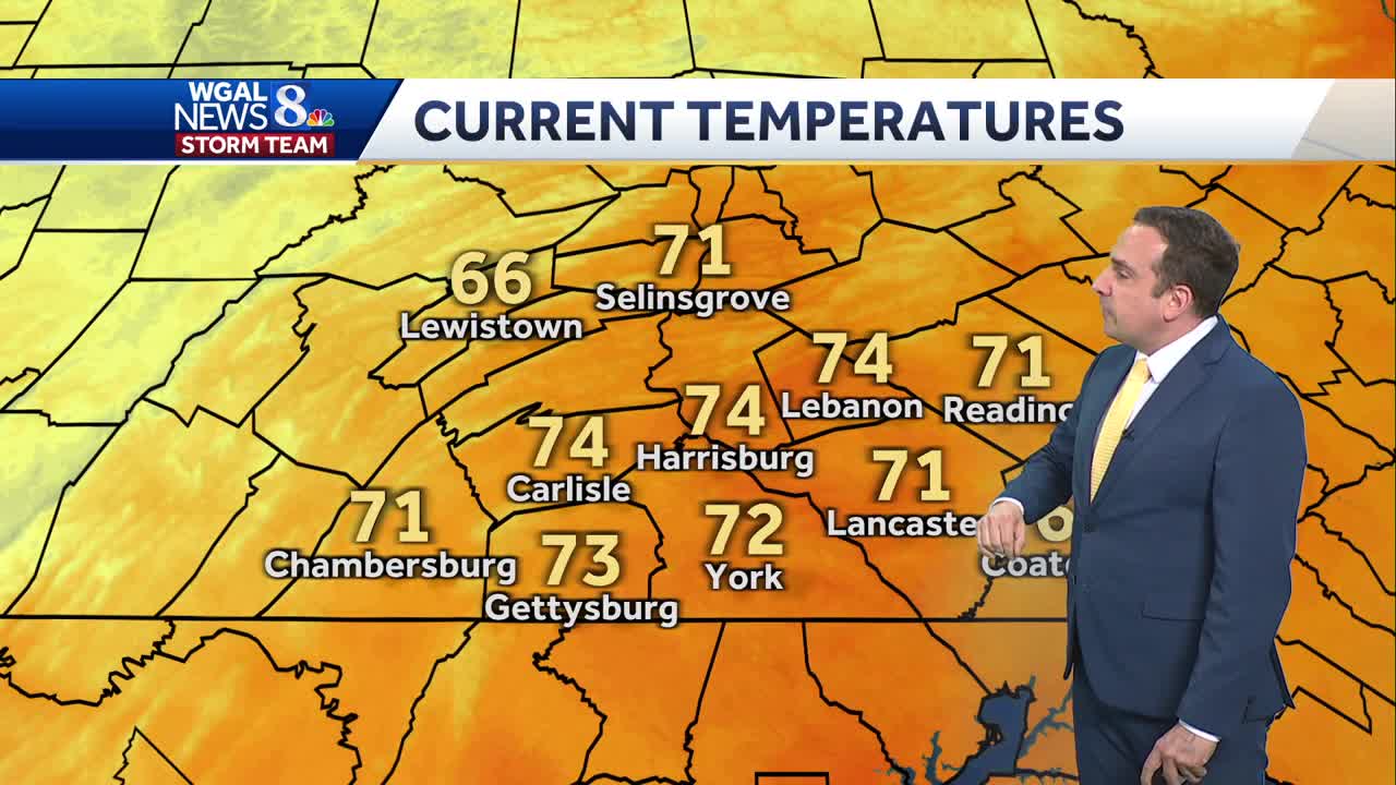 Drier, Less Humid Friday, Heat Wave Next Week