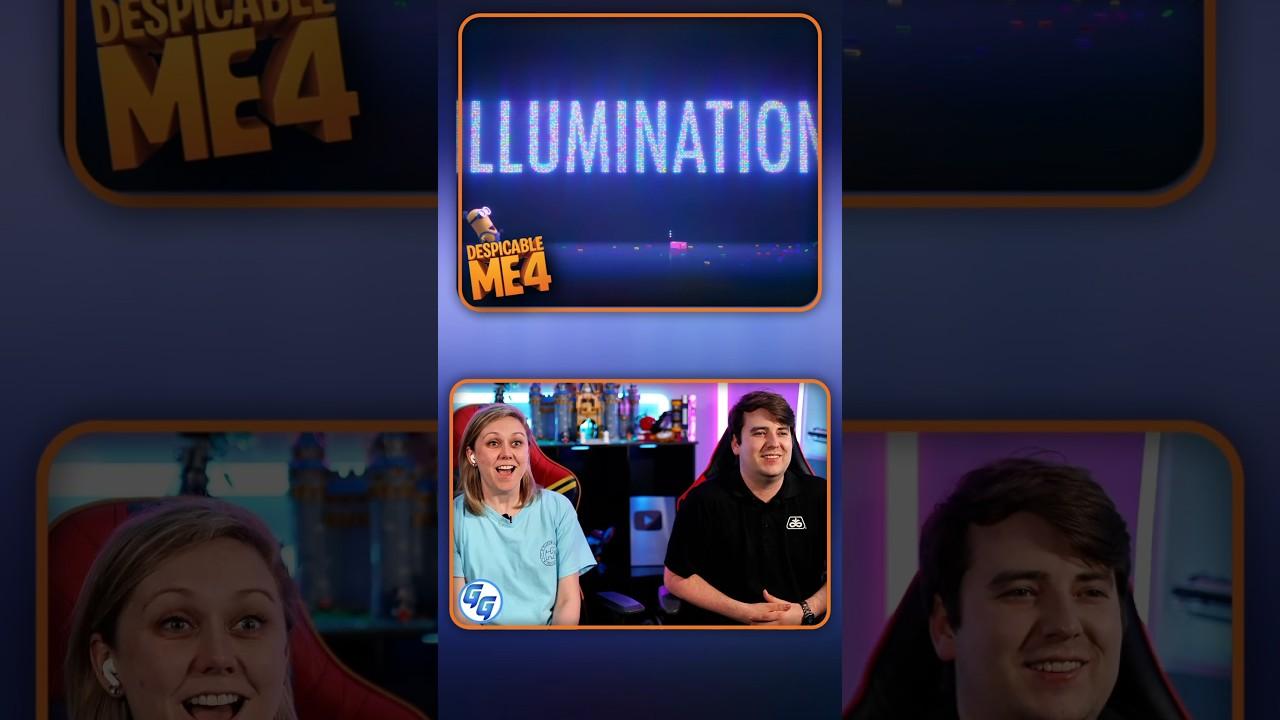 Illumination! 👀 Despicable Me 4 Reaction!