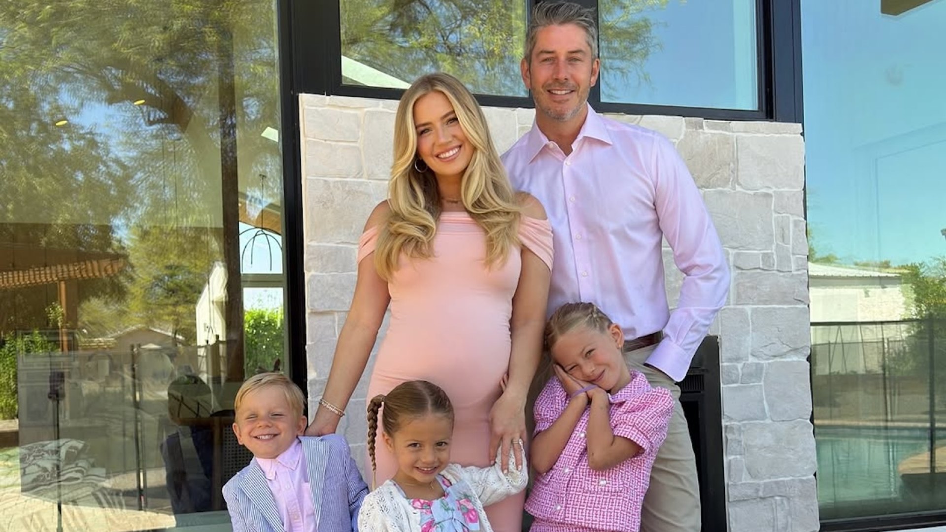 Arie Luyendyk Jr. and Wife Lauren ‘Wrestle' With Showing Kids on Instagram