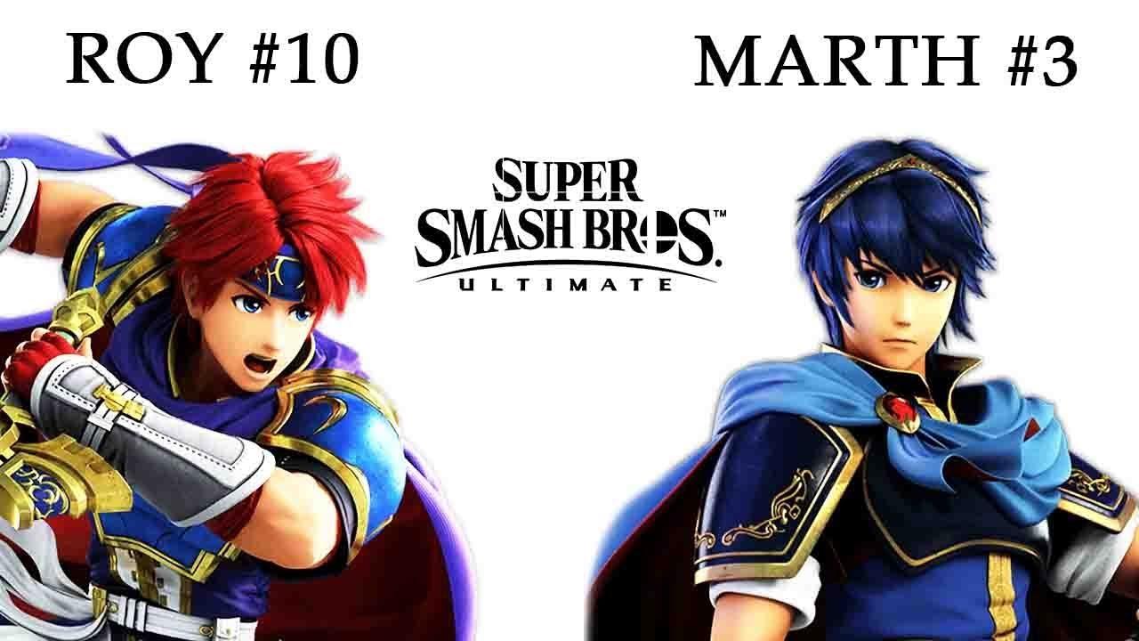 Top 10 Best Smash Bros Ultimate Characters At Launch