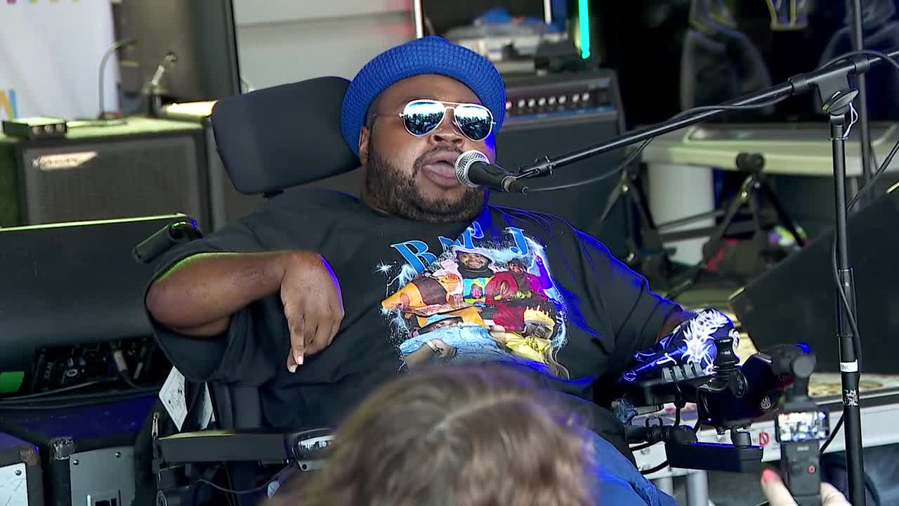 Summerfest 2025; Milwaukee rapper with cerebral palsy hits the stage