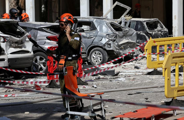 ‘If we hadn’t gone into safe room, we wouldn’t be alive,’ Tel Aviv ...