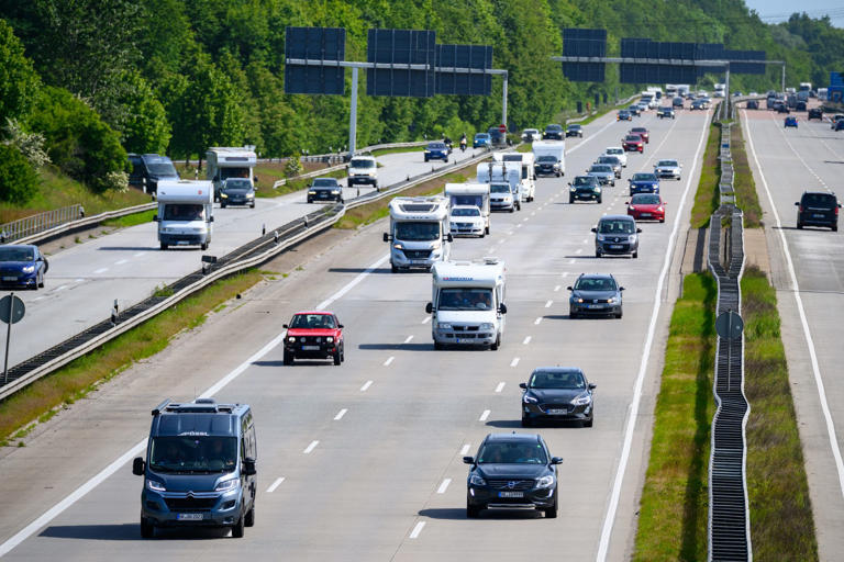 A1 in Richtung Hamburg am Wochenende voll gesperrt