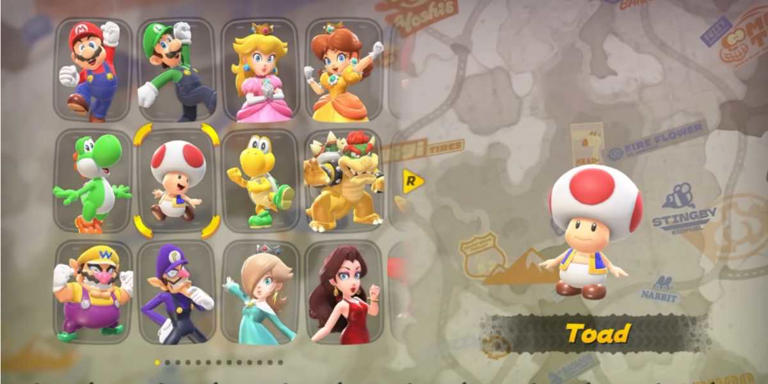 These are the Best Characters in Mario Kart World