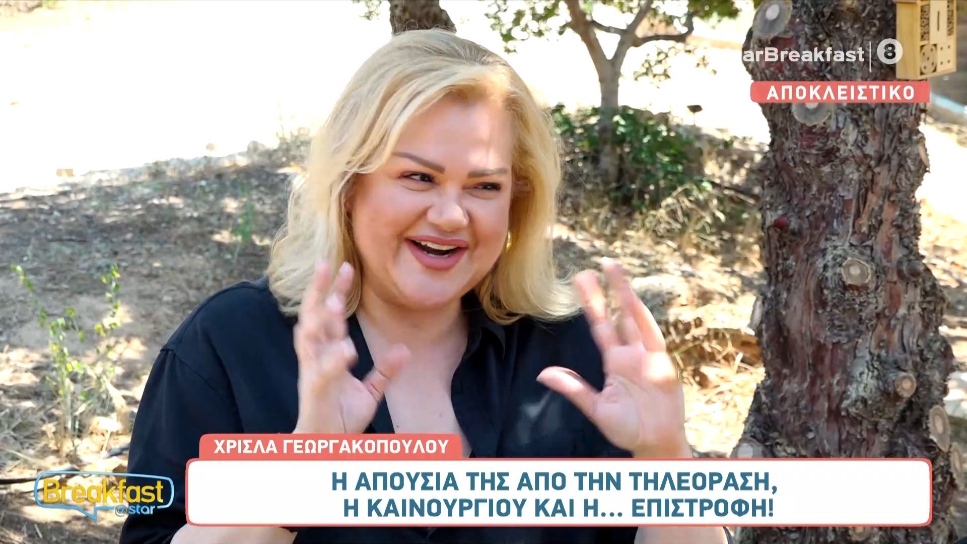 Χρ. Γεωργακοπούλου: «Είχε τύχει να πει κάποιος "Ή η Χρίσλα ή εγώ και ...