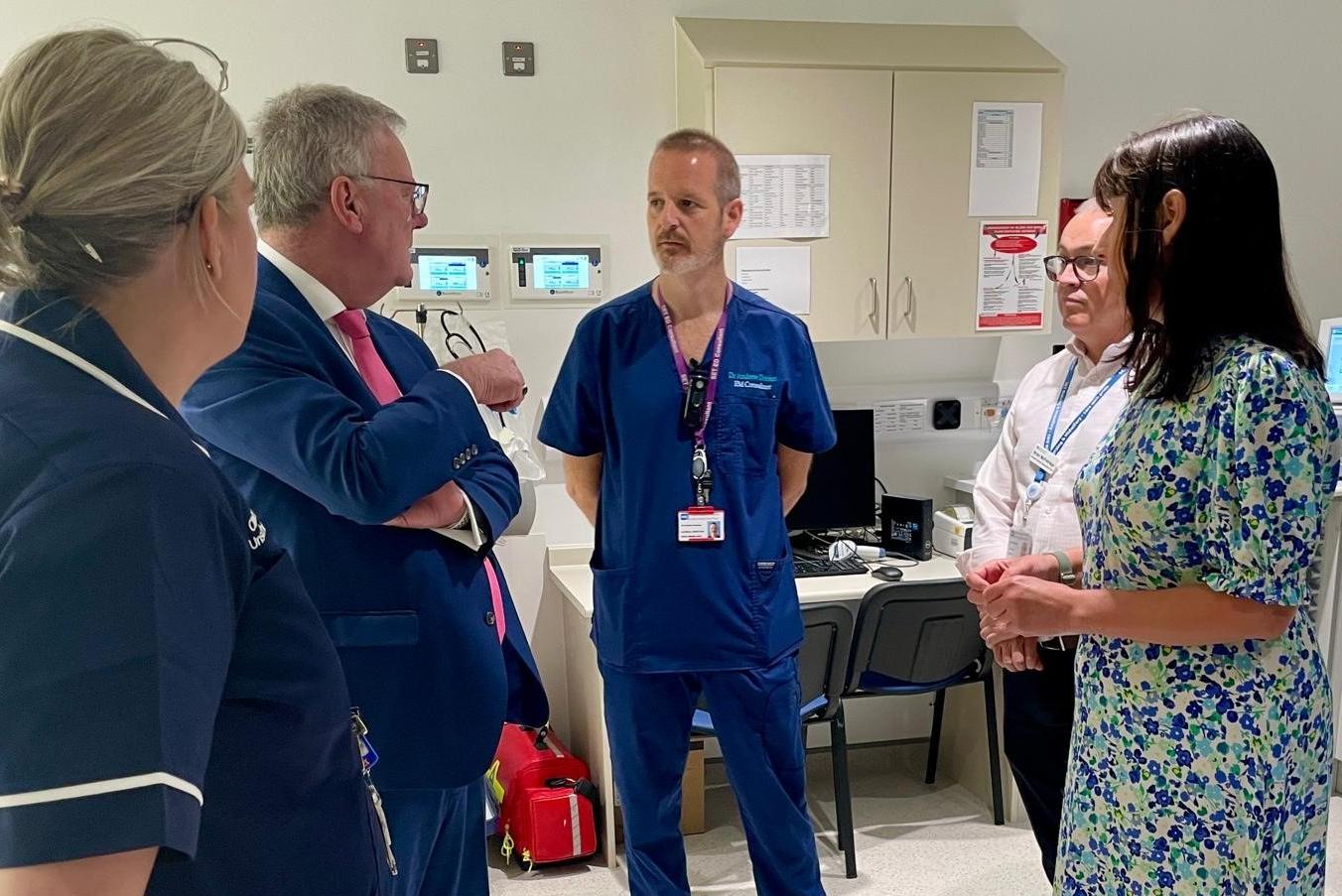 Health Minister officially opens new urgent care centre at Ulster Hospital