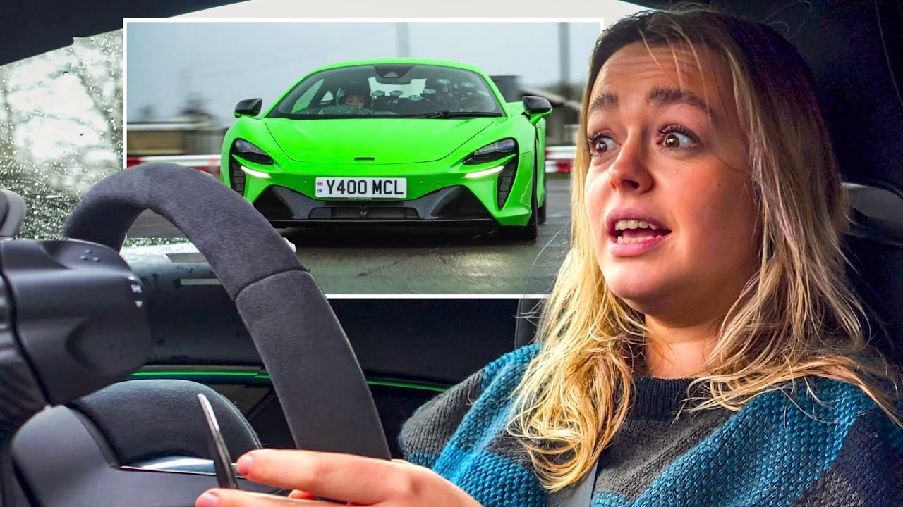 Izzy Hammond’s First Supercar Drive! | Raw Reactions & Speed Thrills