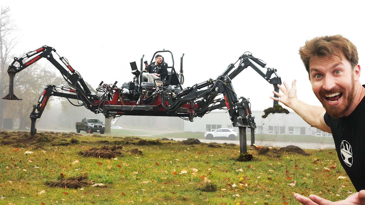 Building a Giant Spider Mech — Our Ultimate Engineering Challenge