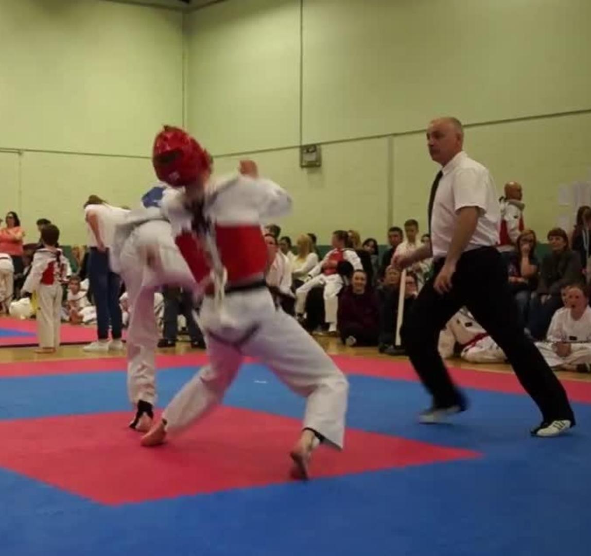 Fastest Taekwondo Knockout with Kick