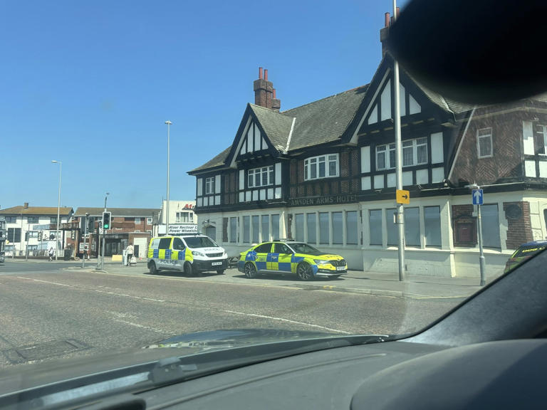 Why police were called to the boarded-up Ramsden Arms pub in Blackpool ...