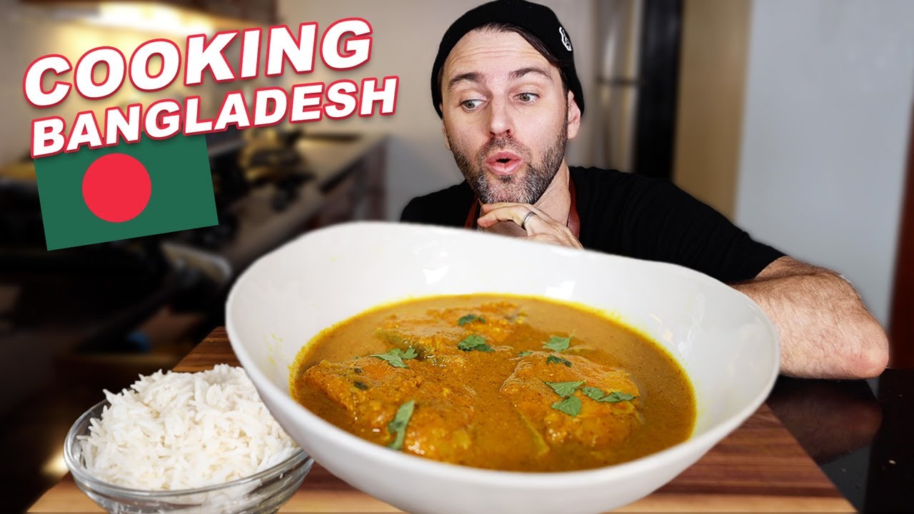 Simple & Delicious Mustard Fish Curry from Bangladesh