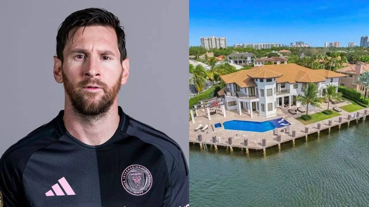 Lionel Messi's new Florida mansion goes viral after fans spot hidden ...