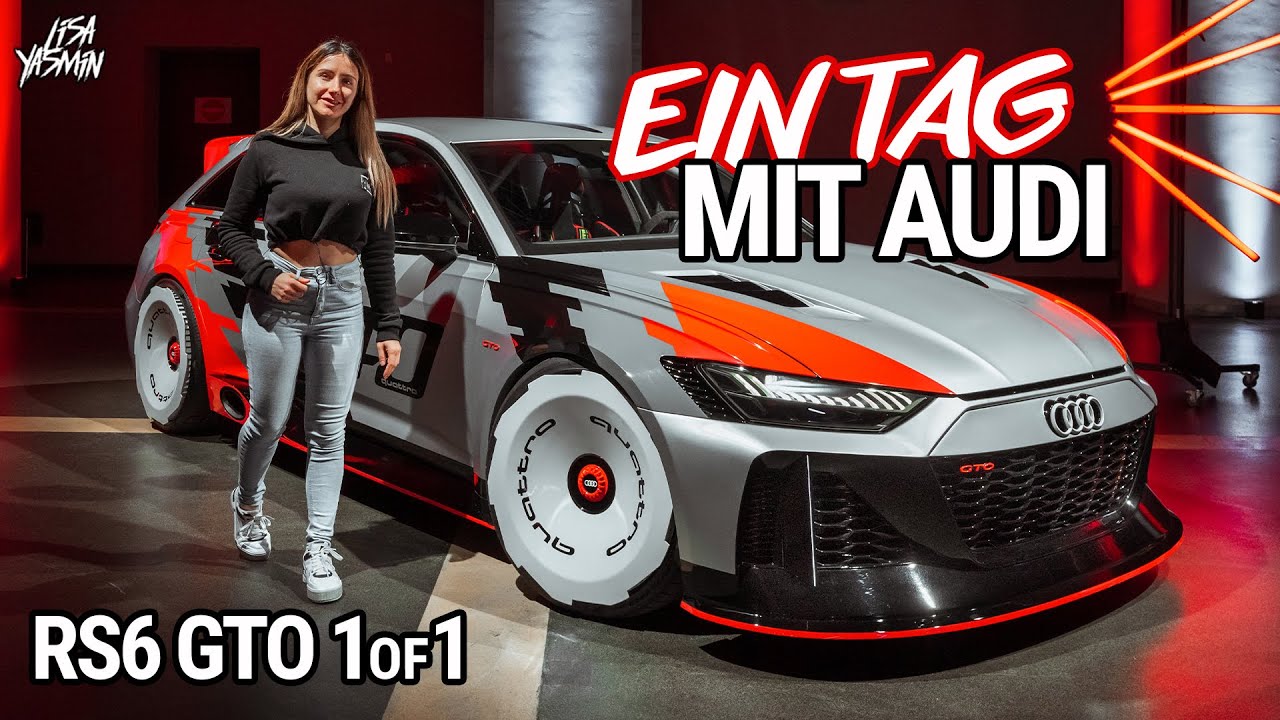 Audi RS6 GTO – 1 of 1 🔥 Ein Tag mit der Legende bei @AudiDE | LISA YASMIN