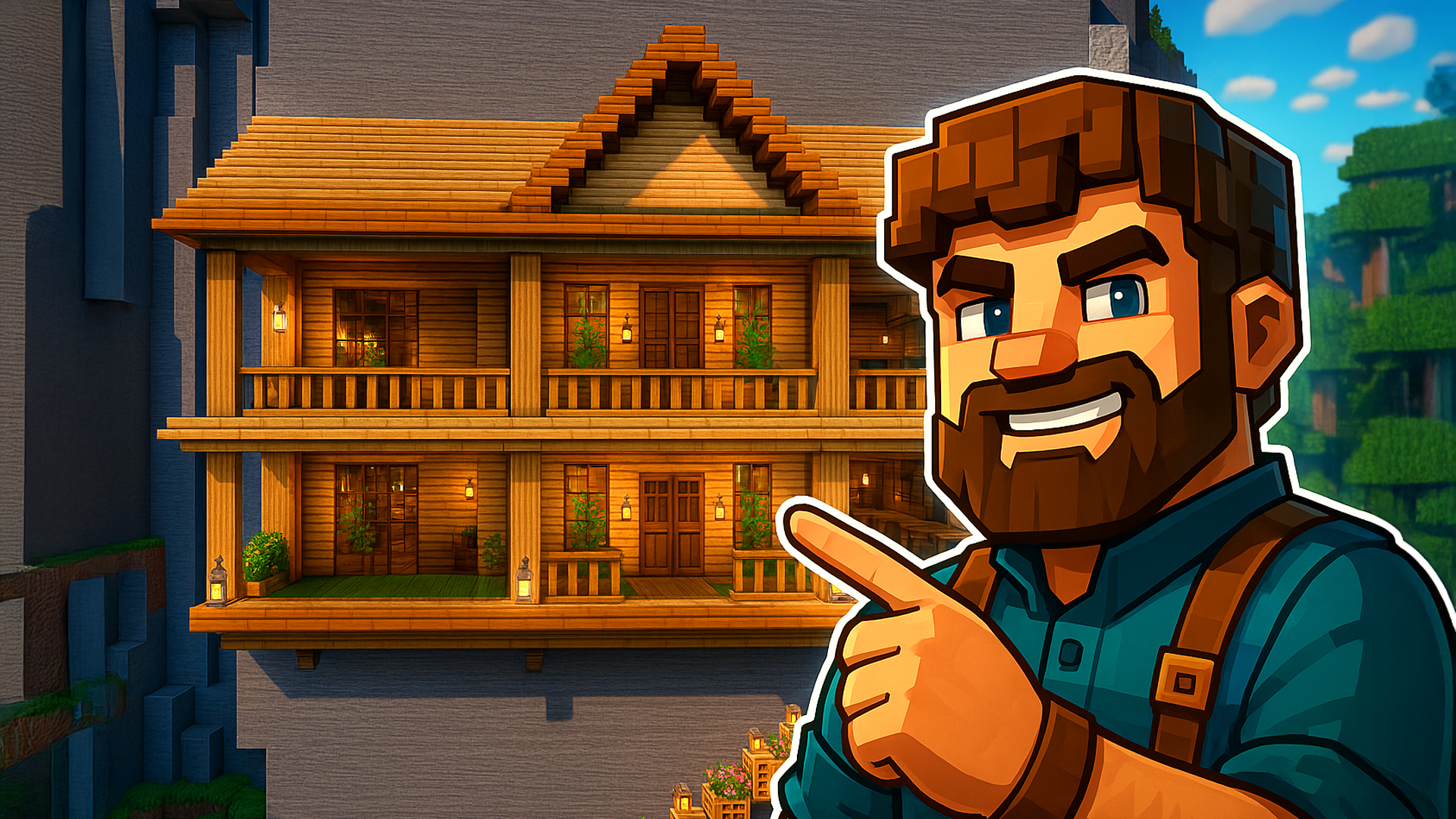 How to Build a Mountain House in Minecraft – Quick Tutorial for ...