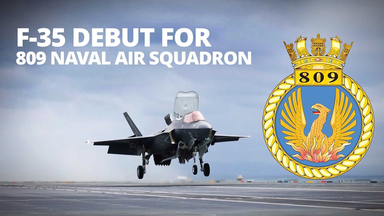 Historic Return: 809 NAS Jets Join HMS Prince of Wales