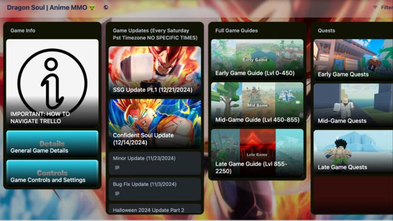How to join Dragon Soul Discord and Trello
