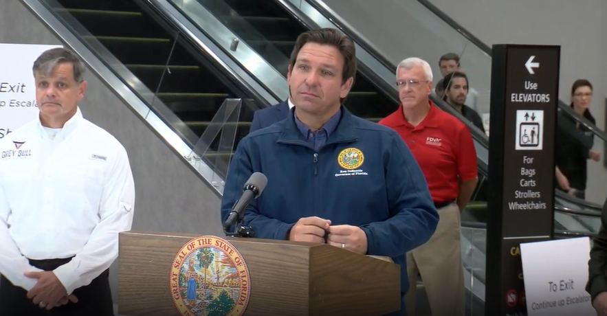 'We won't turn people away': DeSantis welcomes rescue flights arriving ...