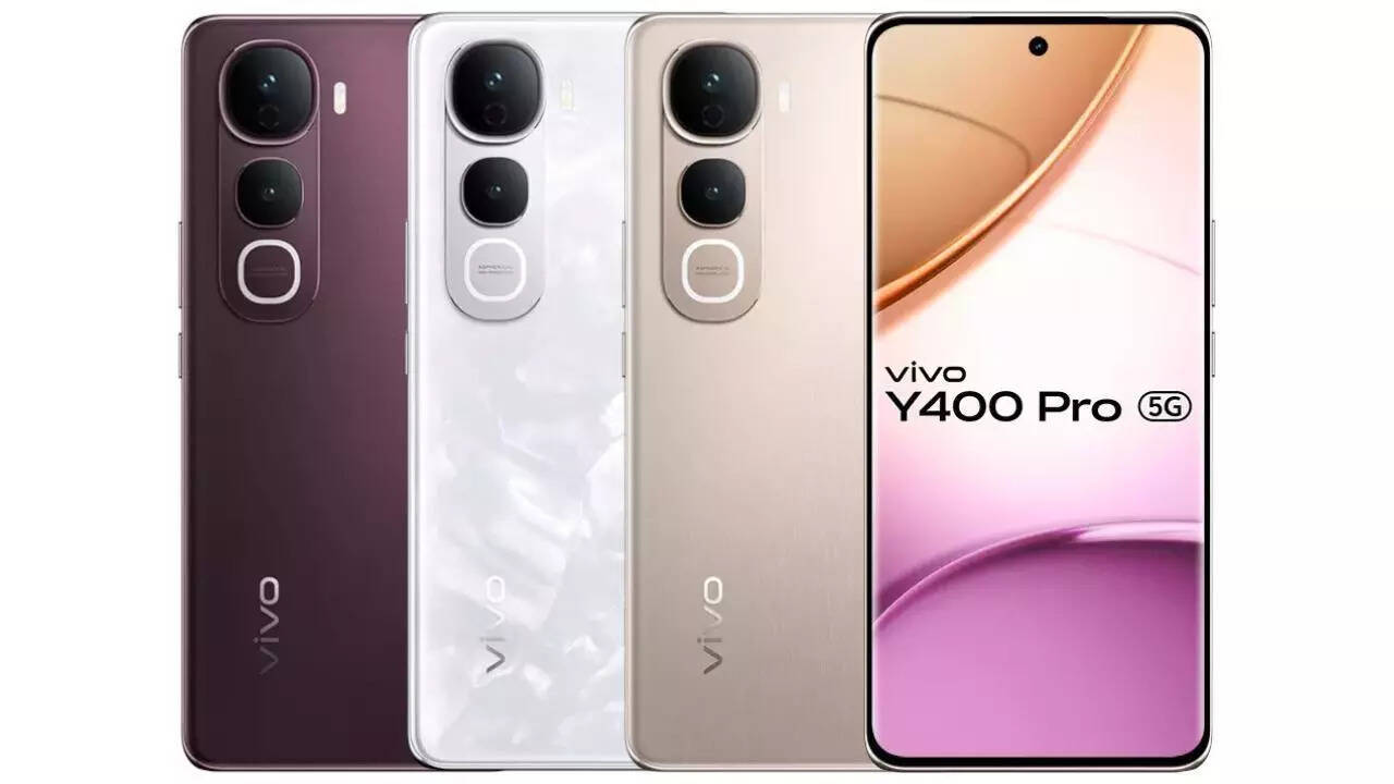 Vivo Y400 Pro with 32MP front camera, IP65 rating and 5,500 mAh battery ...