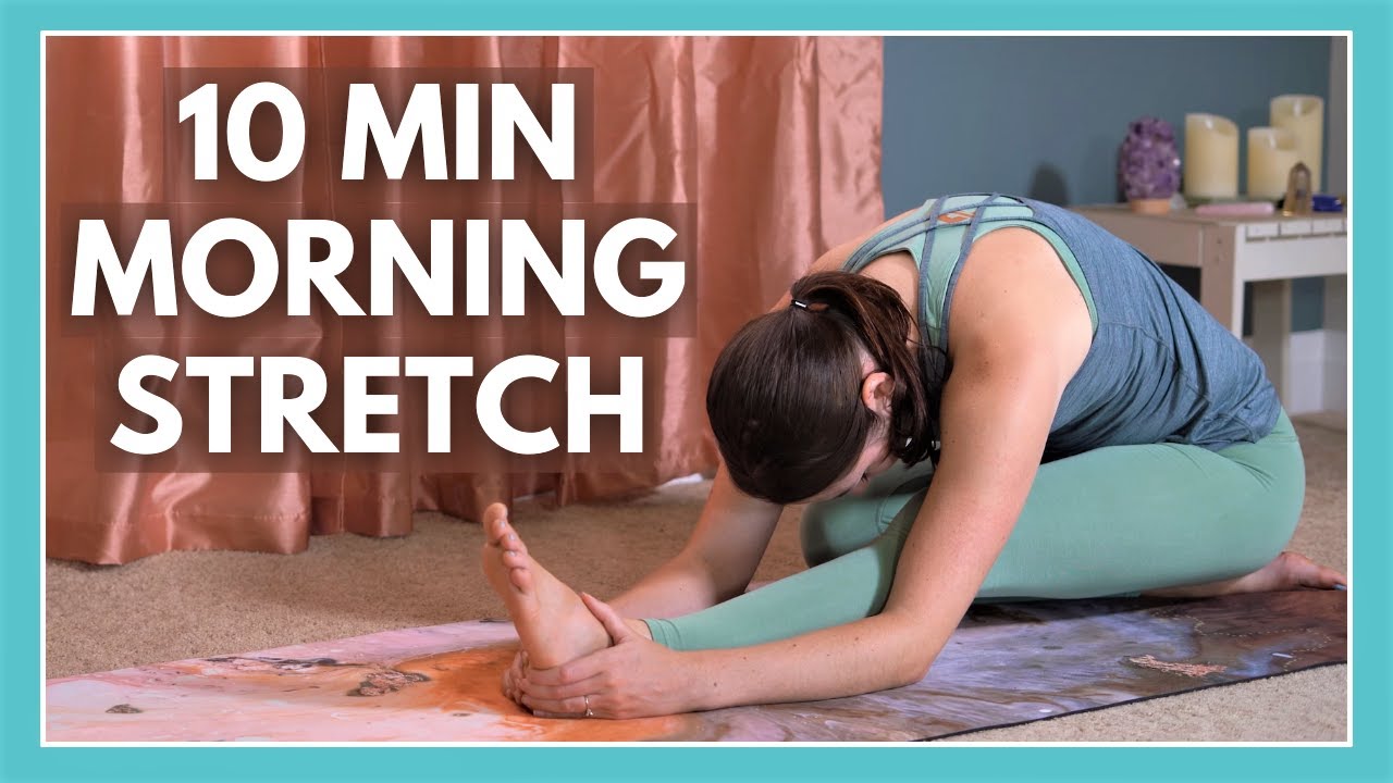10-Min Morning Yoga 🌞 Flexibility Flow with Kassandra | Stretch ...