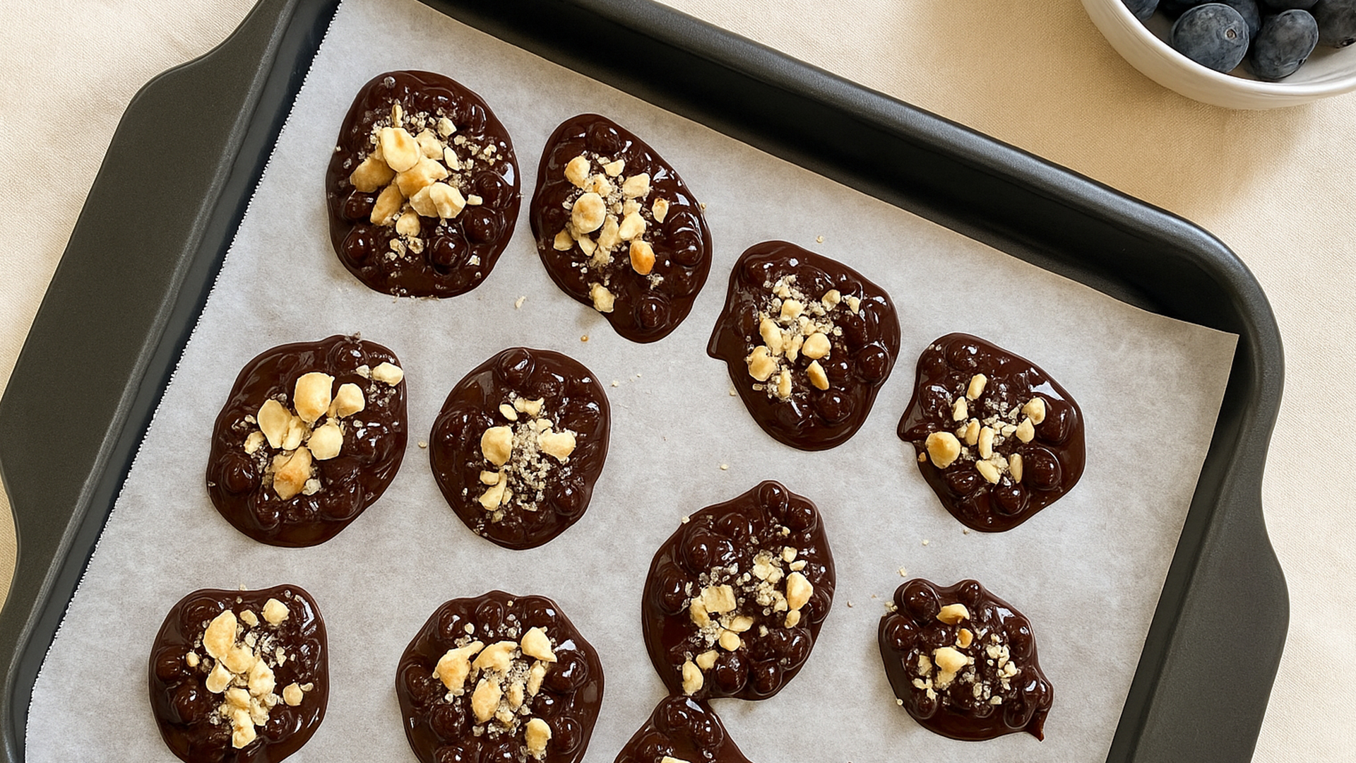 Hoe maak je Chocolade Kikkererwtenrotsjes? 🍫 | Gezonde Crunchy Snack ...