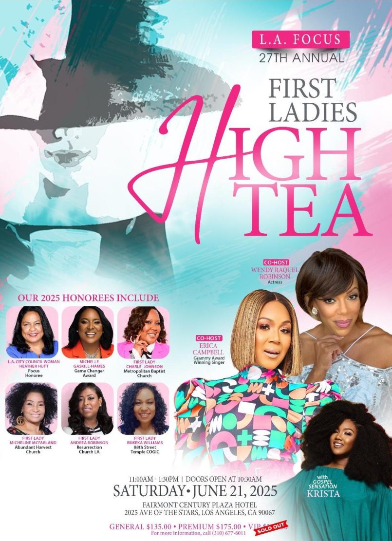 Lisa Collins’ First Ladies High Tea 2025 to Honor Andra Day, Heather ...