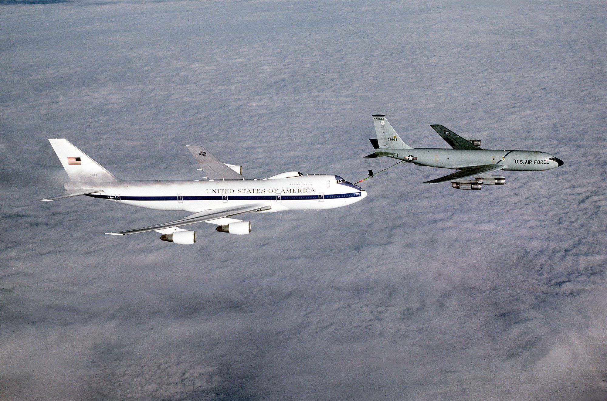 Trump’s ‘doomsday plane' reportedly takes unusual route sparking ...