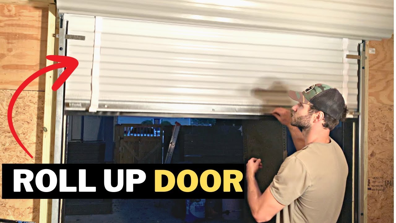 How to Install a Roll Up Door on a Shed Like a Pro