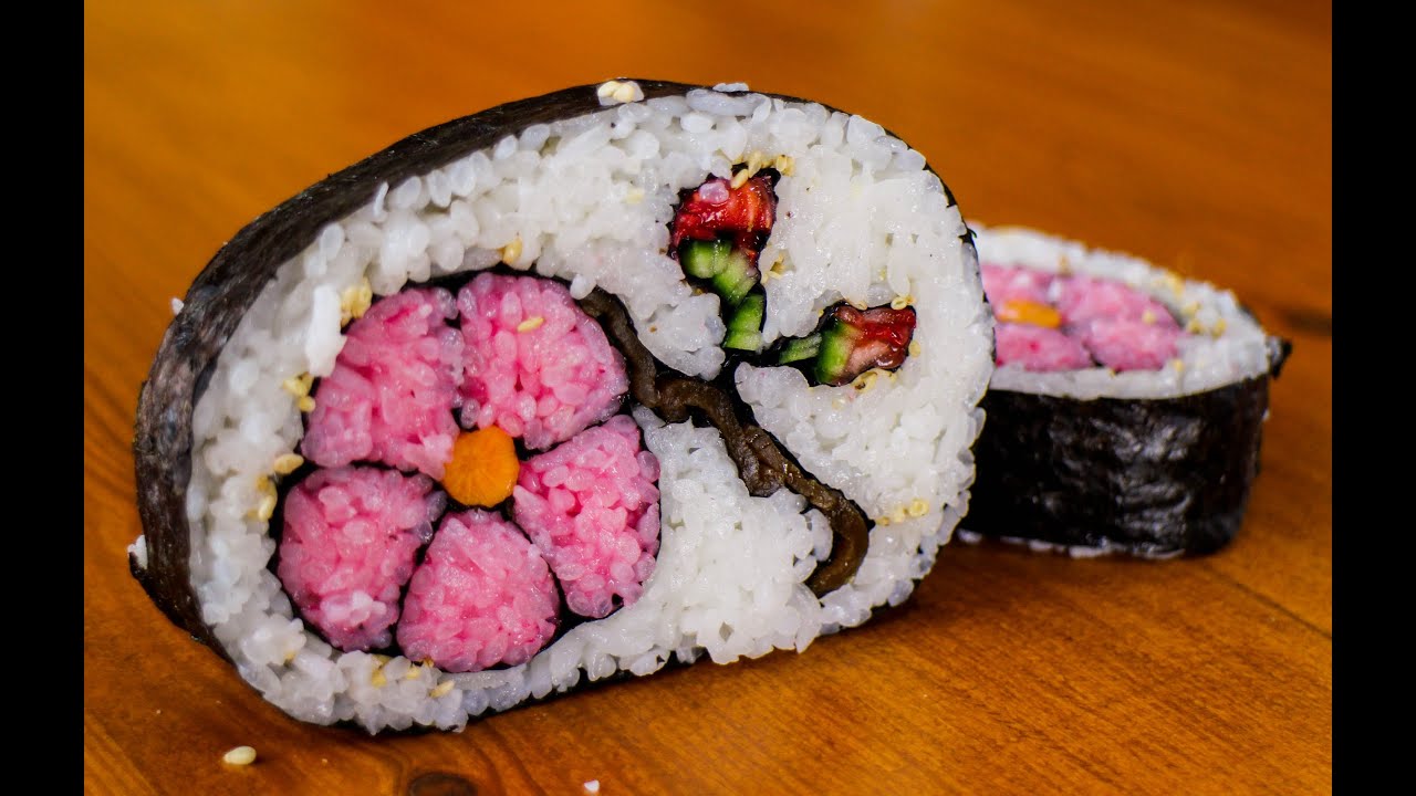 Edible Art: Make Stunning Flower Sushi